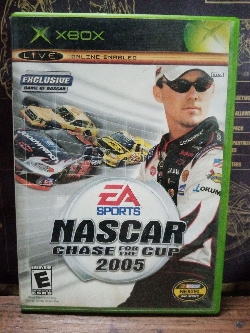 XBox Games (Nascar: Chase For The Cup 2005), Video Gaming, Video Games ...