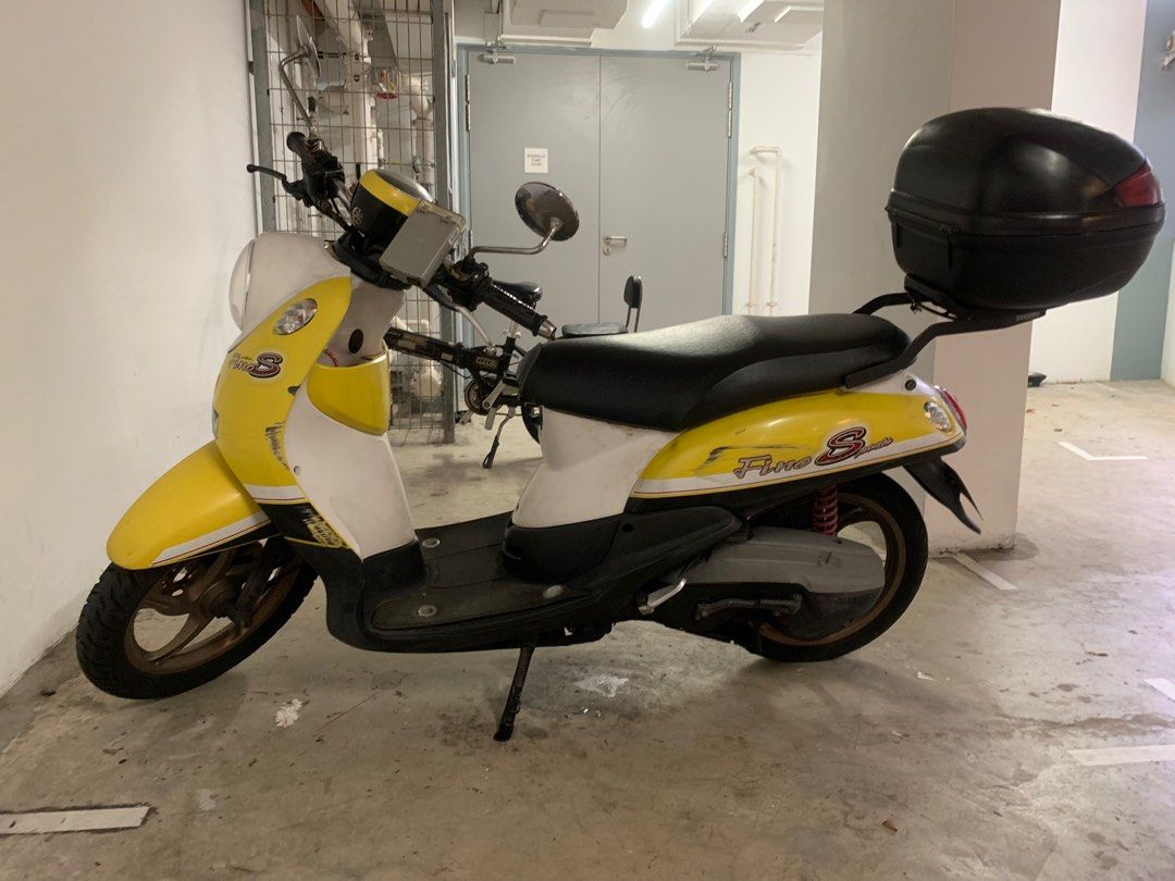 Yamaha Fino, Motorcycles, Motorcycles for Sale, Class 2B on Carousell