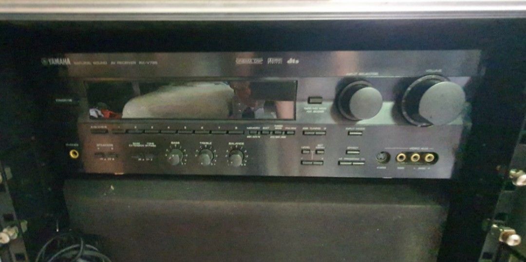 Yamaha Natural Sound RX-V795. AV Receiver. 5.1ch full set with speakers ...