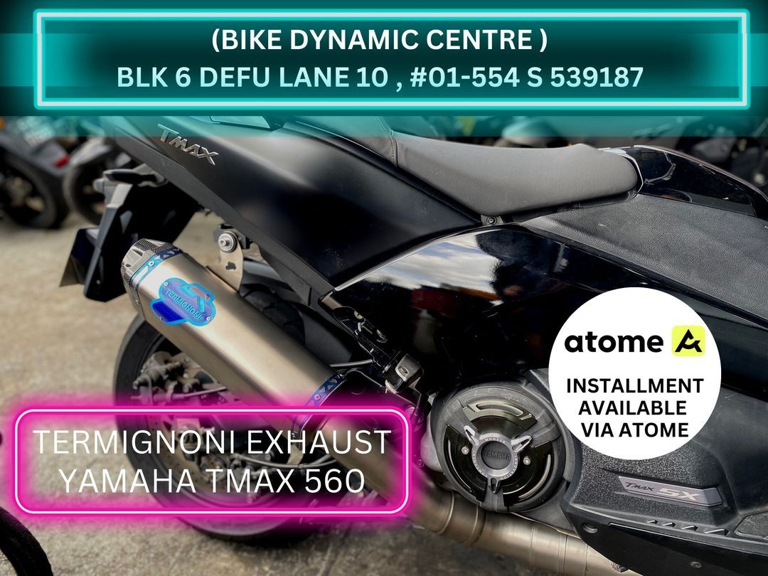 Yamaha TMAX Full System Termignoni Exhaust YAMAHA | XMAX 300 | XMAX 250 ...