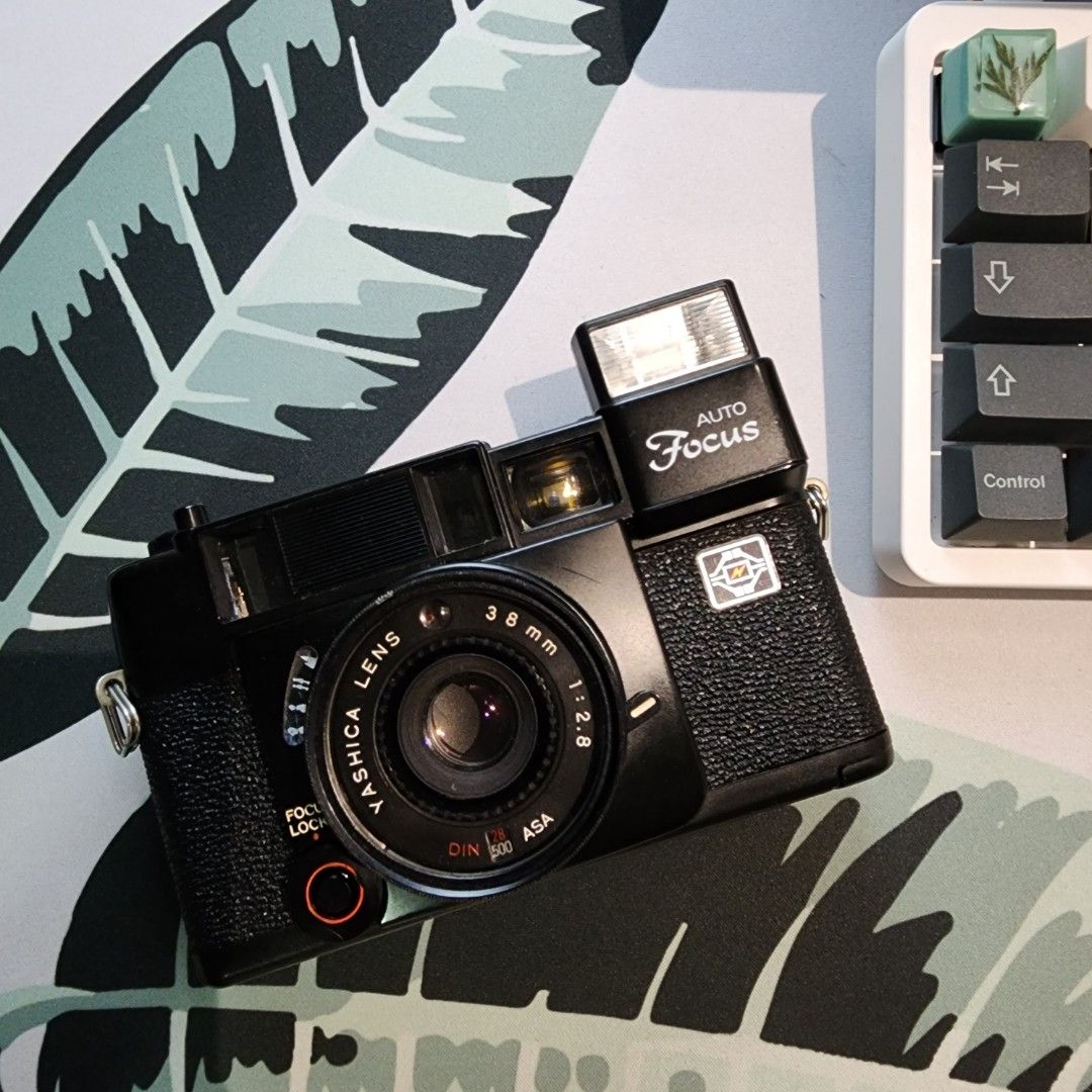 Yashica Autofocus Film Vintage Camera, Photography, Cameras on Carousell