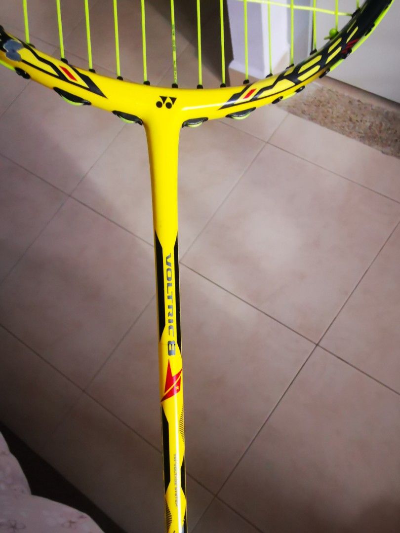 Yonex voltric 8 LD 4ug5, Sports Equipment, Sports & Games, Racket ...