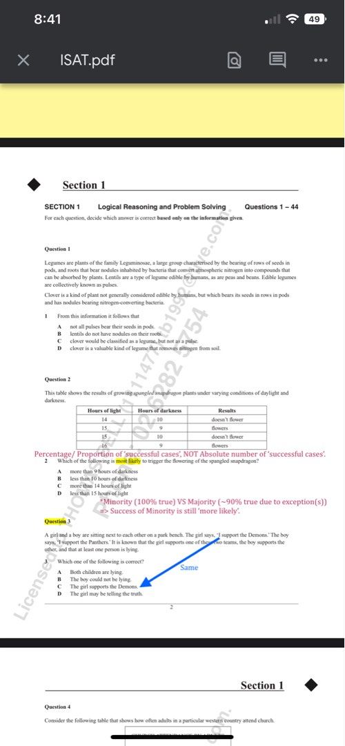 YOUR ISAT PREP NOTES, Hobbies & Toys, Books & Magazines, Textbooks on ...