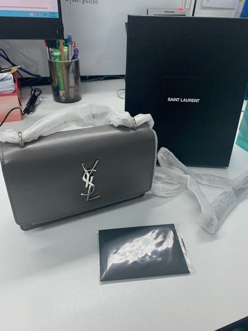 YSL YVES SAINT LAURENT MINI SUNSET BAG, Luxury, Bags & Wallets on Carousell