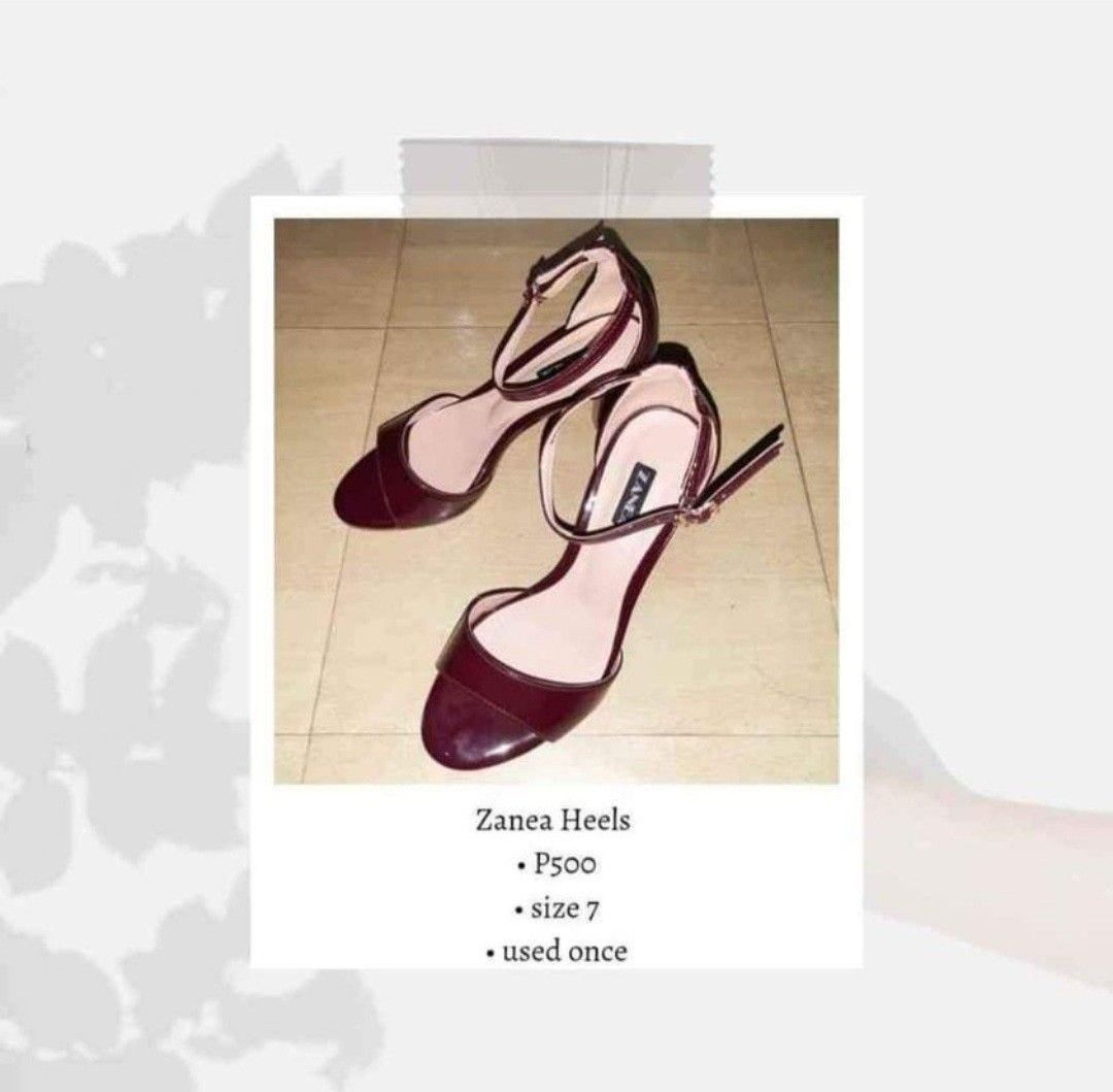Zanea Heels, Women's Fashion, Footwear, Heels on Carousell