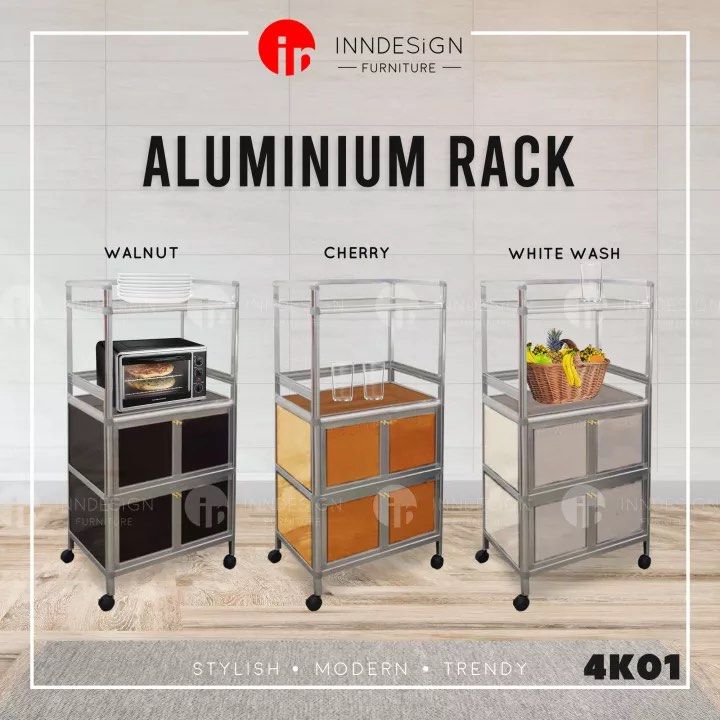 100% Aluminum Rack / Kitchen Rack fully assembled, Furniture & Home ...