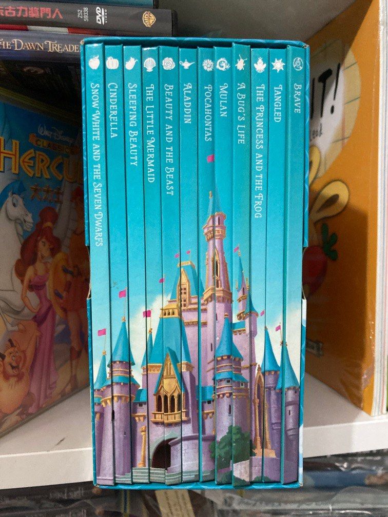 (12本） Disney Princess Storybook Library /迪士尼公主 Picture books Story ...