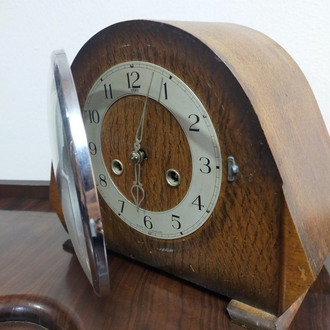 1930s Dupontic by Enfield Clock Co (London) Mantel Clock, Furniture ...