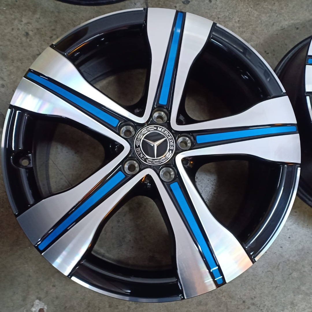 19" Mercedes Benz Original rims, Car Accessories, Tyres & Rims on Carousell