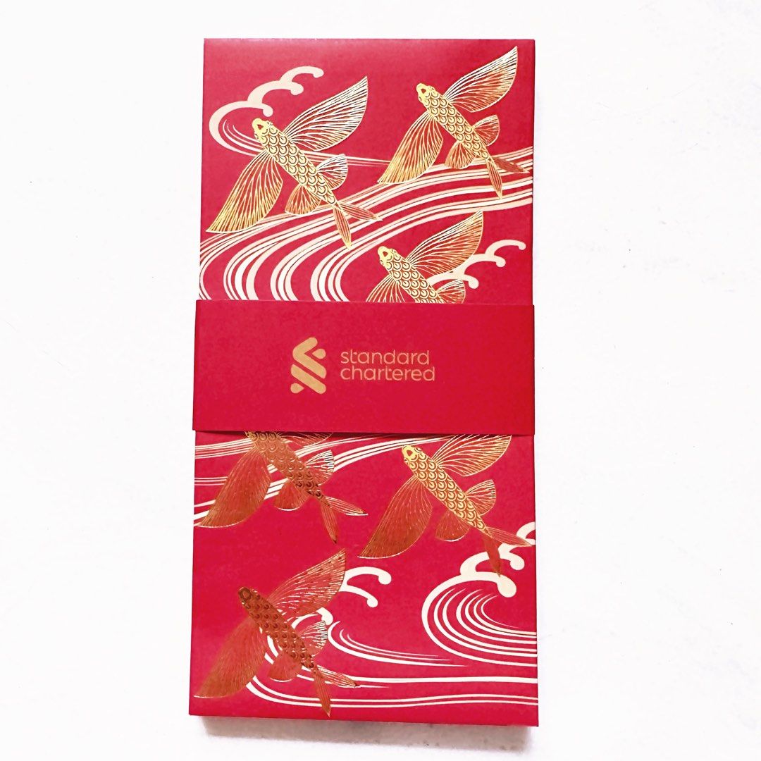 2023 Standard Chartered Bank Red Packet, Hobbies & Toys, Stationery ...