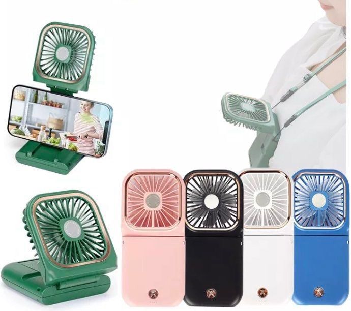 mini folding fan F30 summer - green colour, Hobbies & Toys, Memorabilia ...