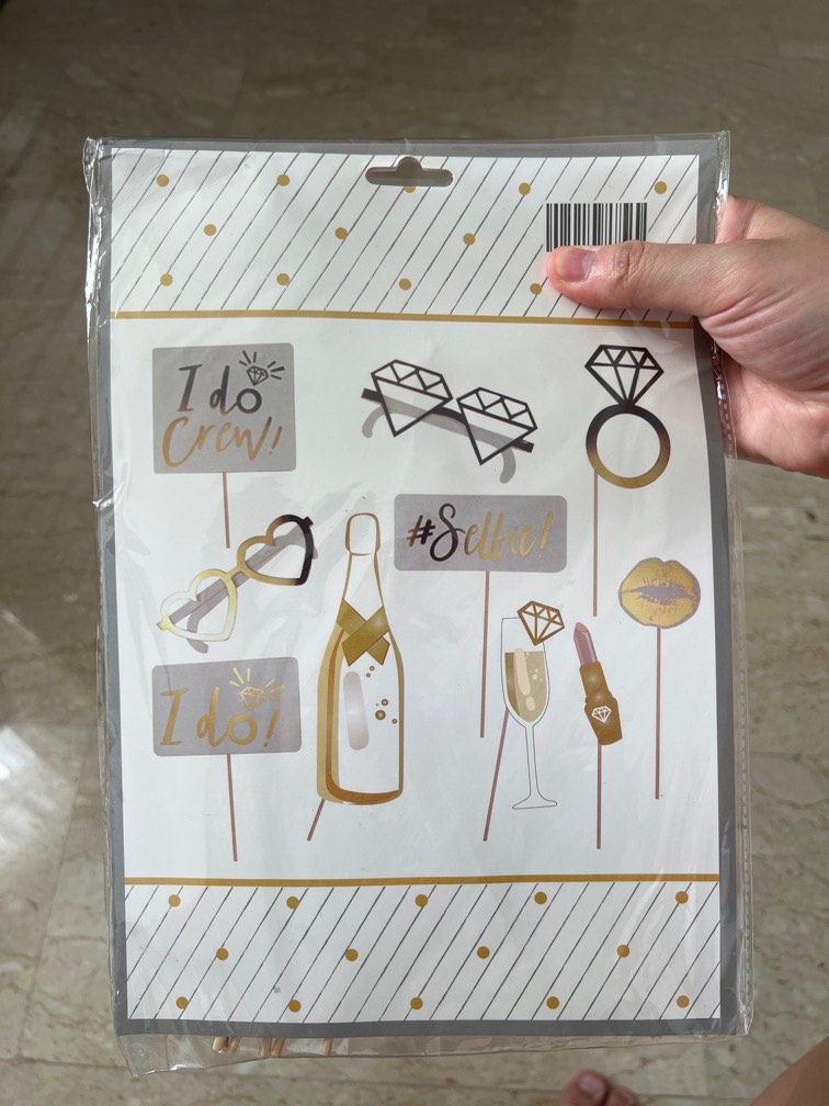 Brand New Wedding & Proposal Photo Party Props! ***, Hobbies & Toys ...