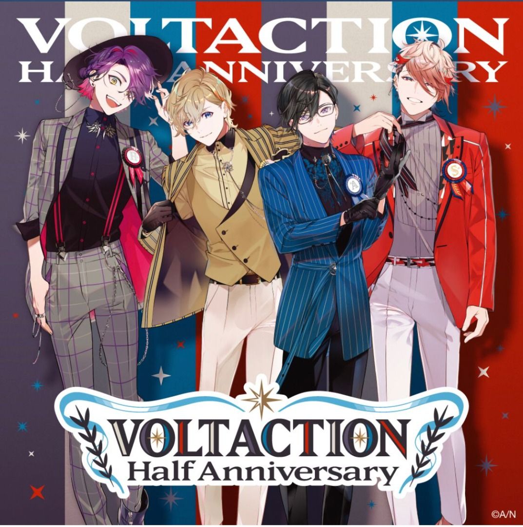「預訂」彩虹社 NIJISANJI VOLTACTION Half Anniversary, 興趣及遊戲, 收藏品及紀念品, 日本明星 - Carousell