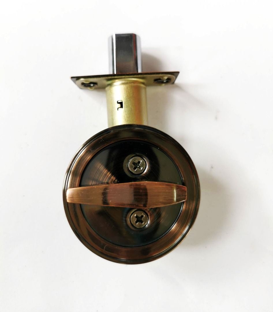 [ St Guchi ] Half Deadbolt Lock (One Sided Thumb-Turn Deadbolt) - AC ...