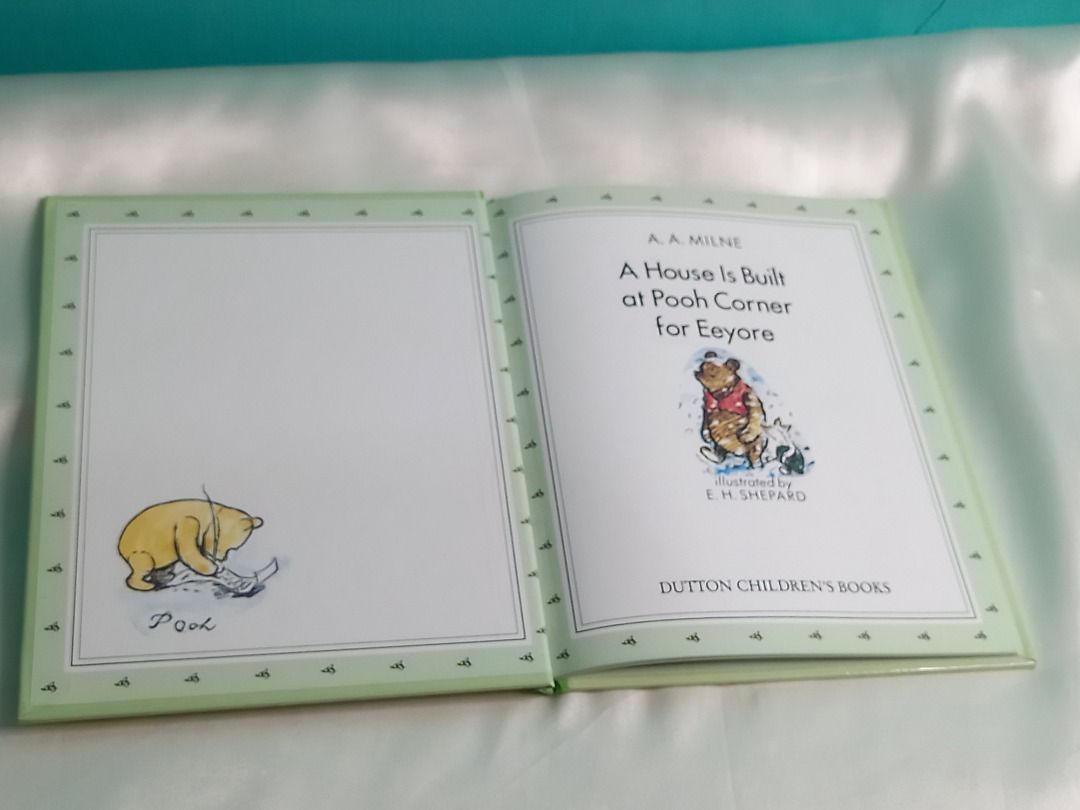 A House Is Built At Pooh Corner For Eeyore (The Original Pooh Treasury ...