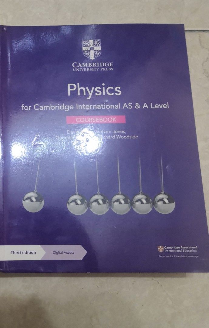 A LEVEL PHYSICS COURSEBOOK, Hobbies & Toys, Books & Magazines ...