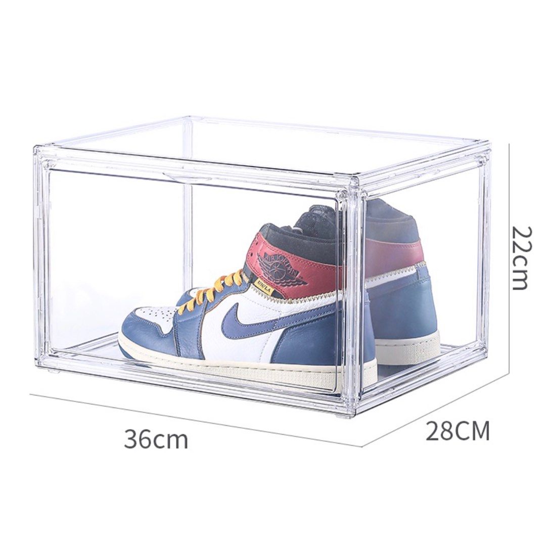 Acrylic Shoe Display Box, Furniture & Home Living, Furniture, Shelves ...
