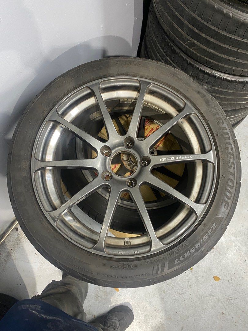 advan rim, Car Accessories, Tyres & Rims on Carousell
