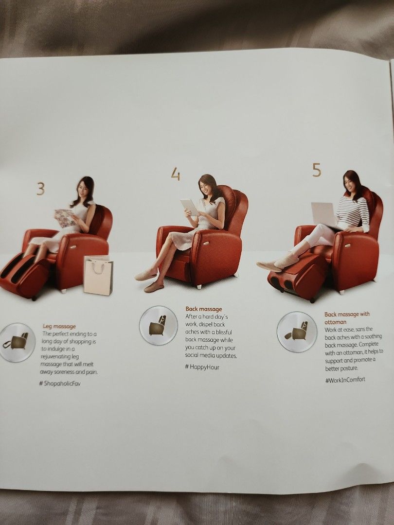 ALMOST NEW OSIM UDIVA 2 (RED), Health & Nutrition, Massage Devices on ...