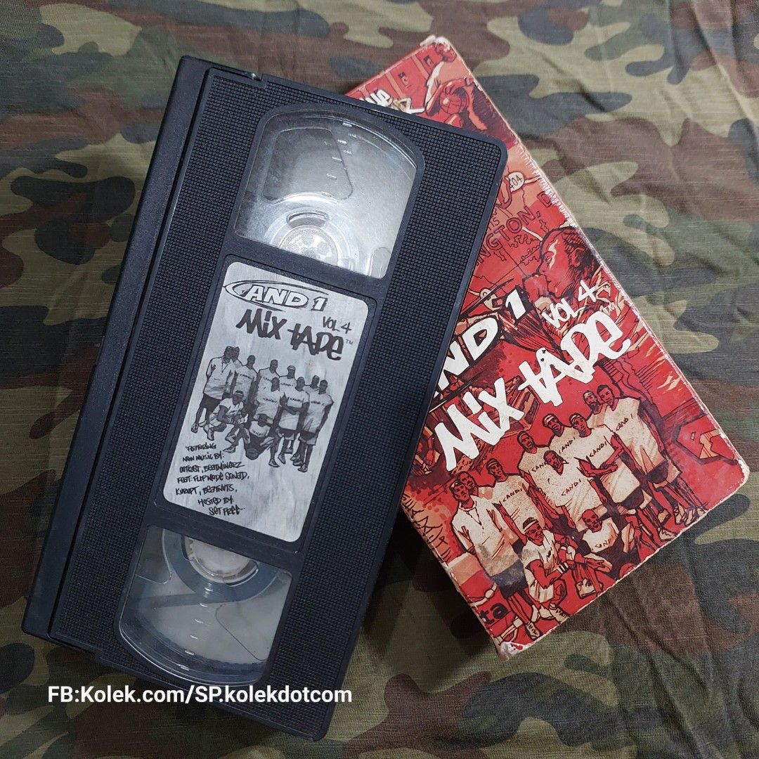 AND1 MixTape Vol. 4 original VHS tape Hard to find, Hobbies & Toys ...