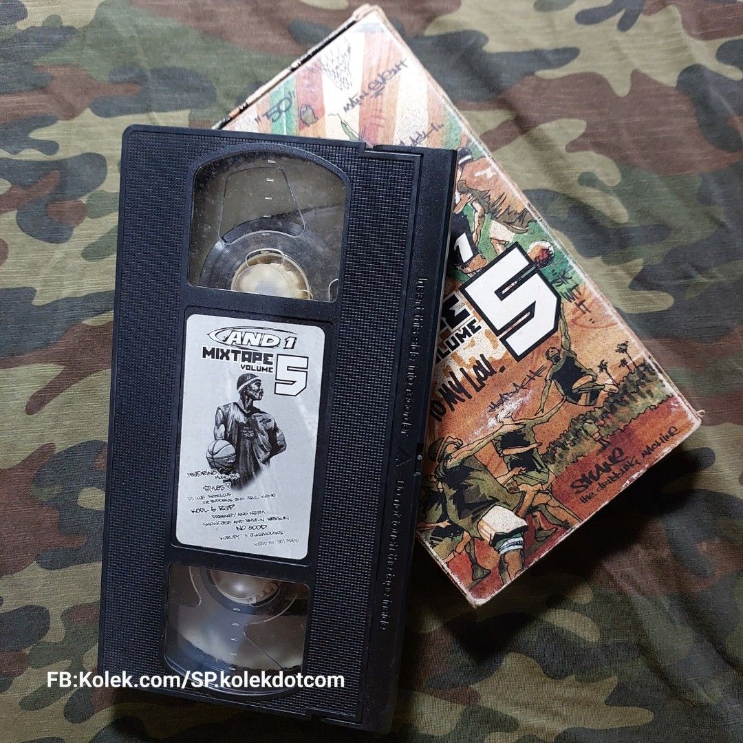 And1 MixTape Vol. 5 Original VHS tape Hard to find, Hobbies & Toys ...