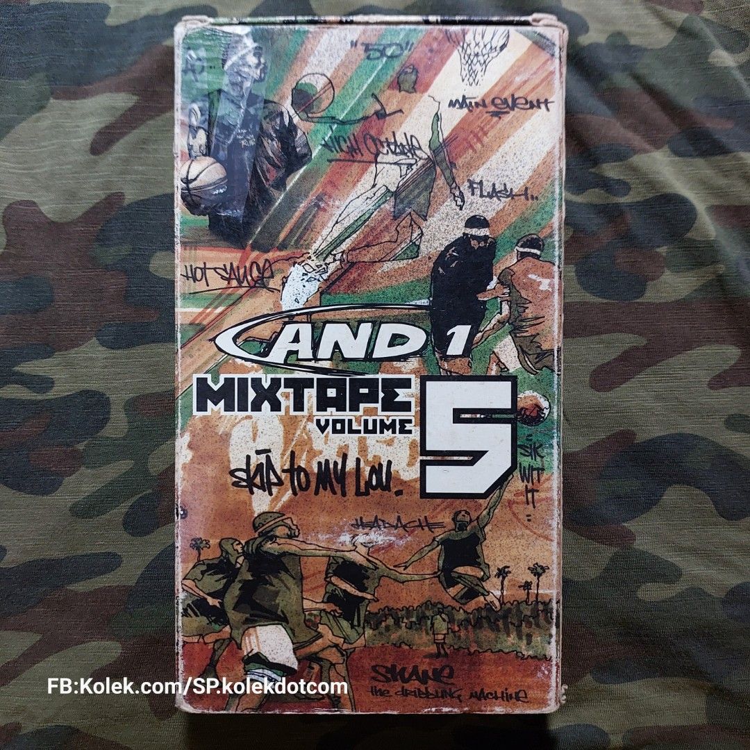 And1 MixTape Vol. 5 Original VHS tape Hard to find, Hobbies & Toys ...