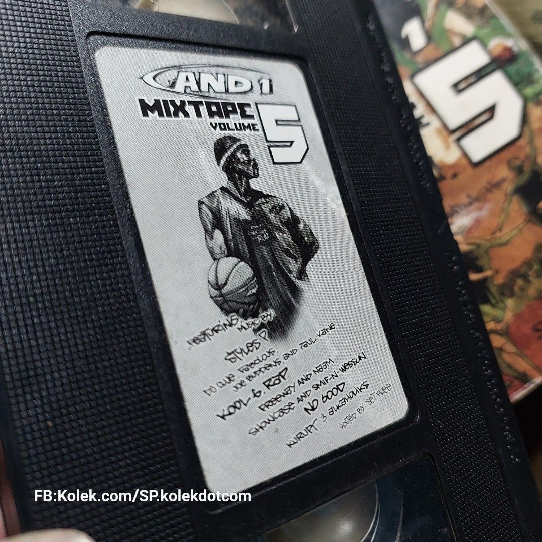 And1 MixTape Vol. 5 Original VHS tape Hard to find, Hobbies & Toys ...