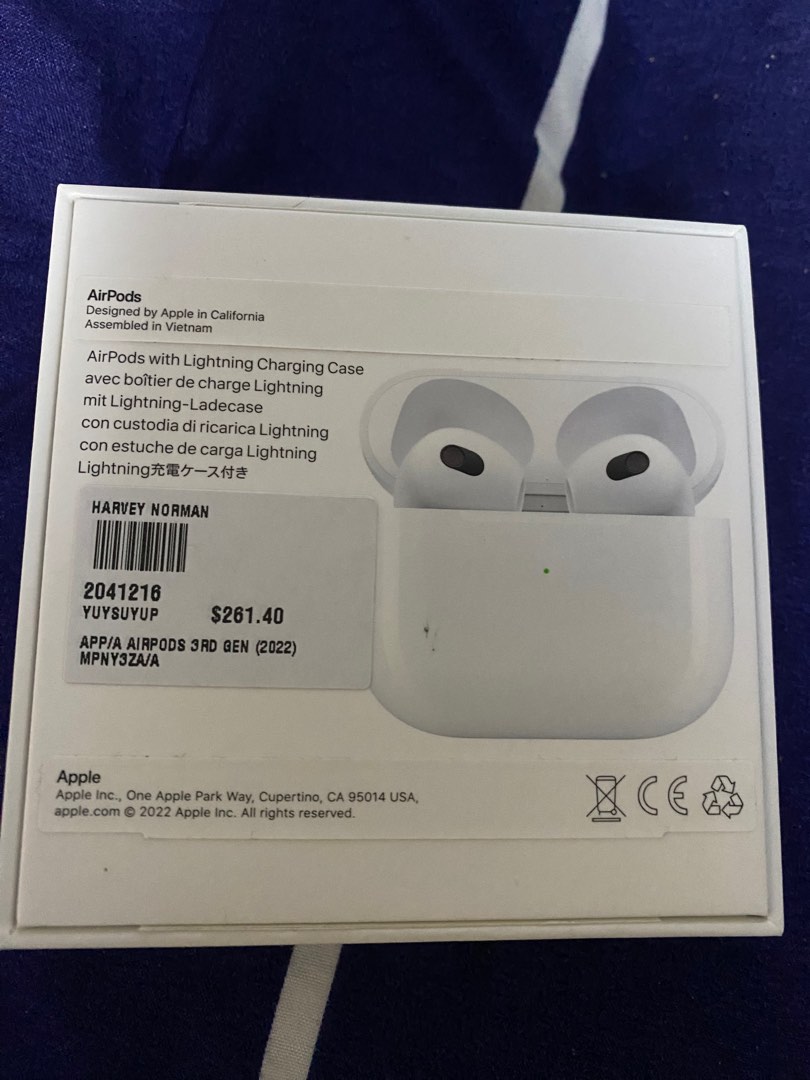 apple airpods gen 3, Audio, Earphones on Carousell