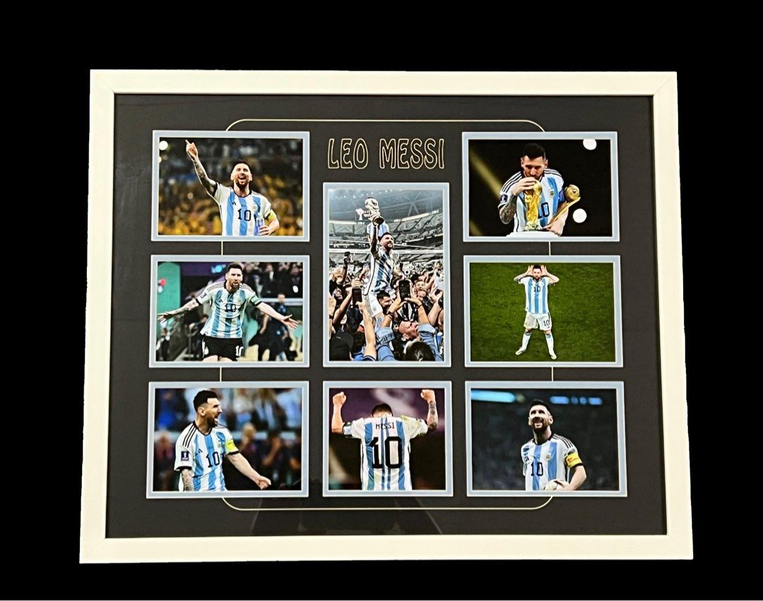 Leo Messi Argentina World Cup Champion 2022 Custom Photo Frame, Hobbies ...