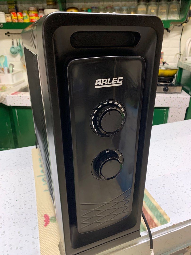 Arlec 2400W Radiant Heater With Adjustable Thermostat And Fan Boost 3 ...