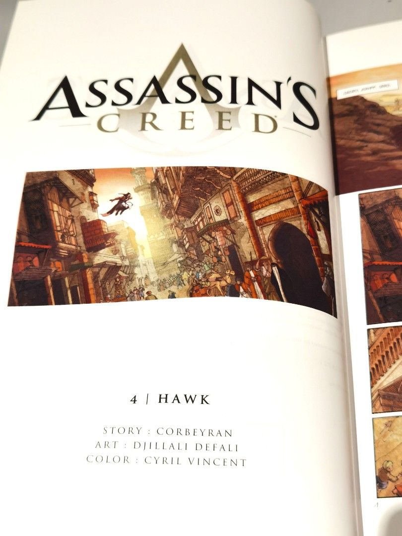 Assassin's Creed The Hawk Trilogy Graphic Novel Comics Book, Hobbies ...