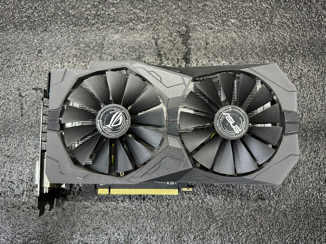 ASUS ROG RX570 4GB STRIX OC GAMING Aura Sync 顯示卡 顯卡 Display Card AMD ...