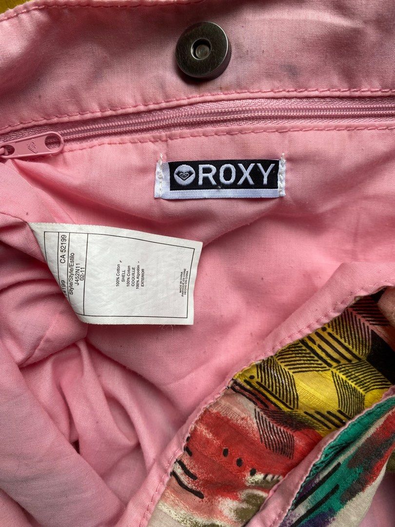 Authentic Roxy Bag, Women's Fashion, Bags & Wallets, Tote Bags on Carousell