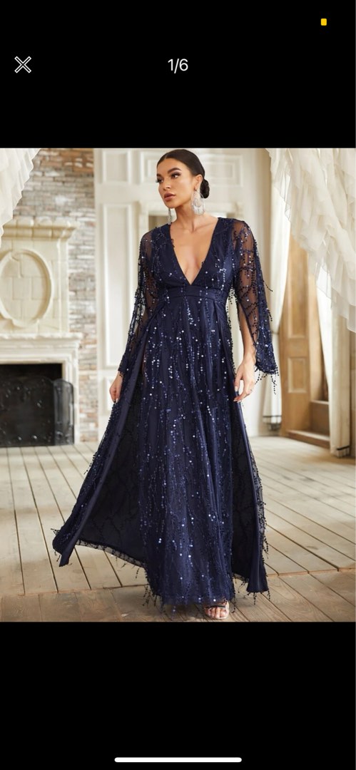 Authentic SHEIN Brand New Gown, Women's Fashion, Dresses & Sets ...