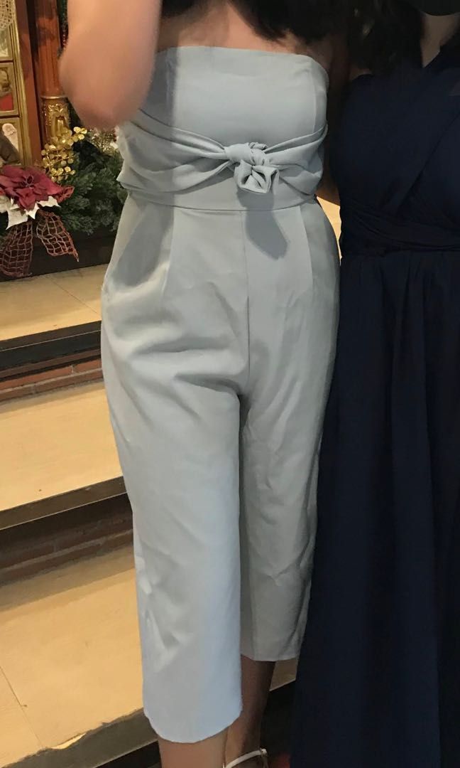 Baby Powder Blue Formal / Semi Formal Jumpsuits for Events Debuts as ...