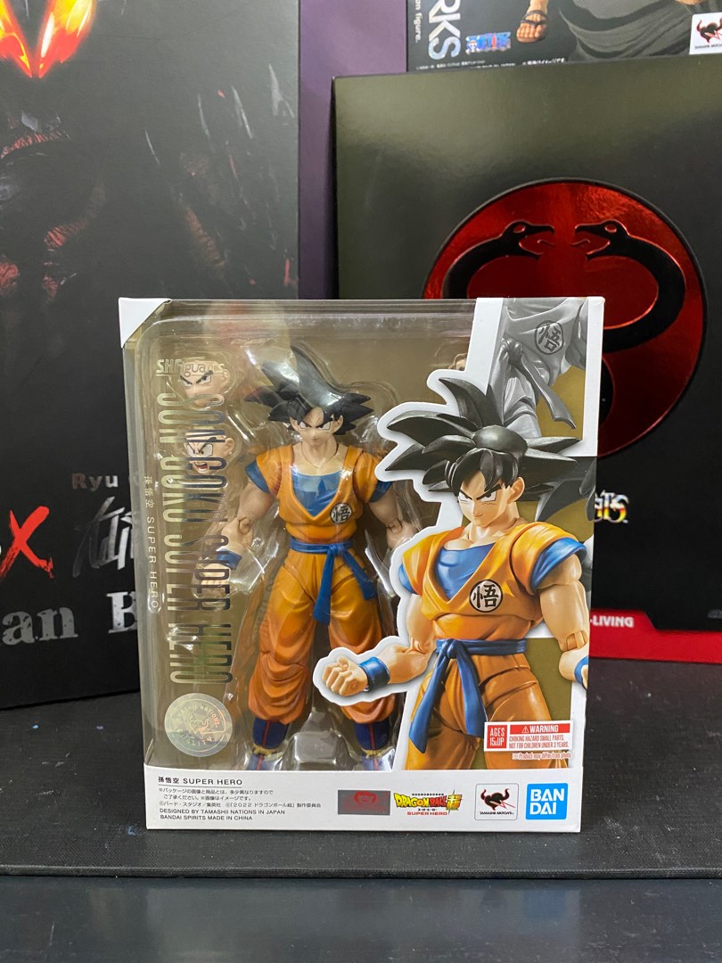 BANDAI S.H.Figuarts Shf Dragon Ball Super Son Goku Super Hero, Hobbies ...
