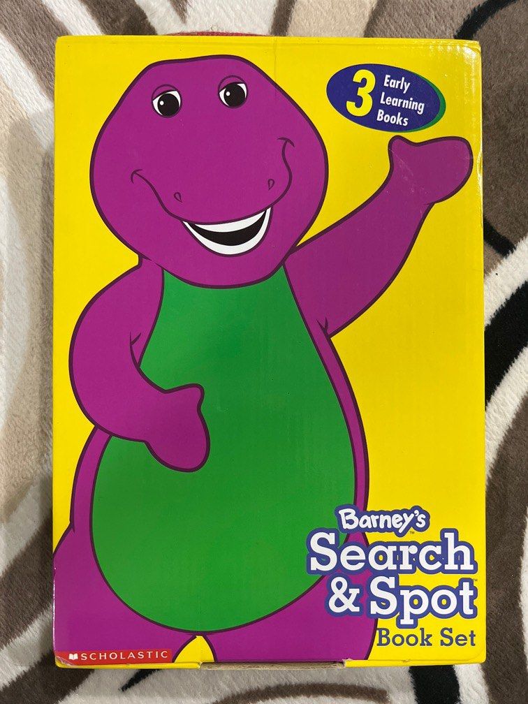 Barney’s Search & Spot Book Set, Hobbies & Toys, Books & Magazines ...