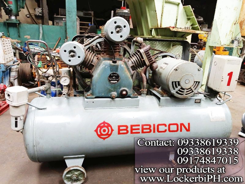 Bebicon/ Iwata Air Compressor 3 Pistons High Pressure 10hp220V 3Phase ...