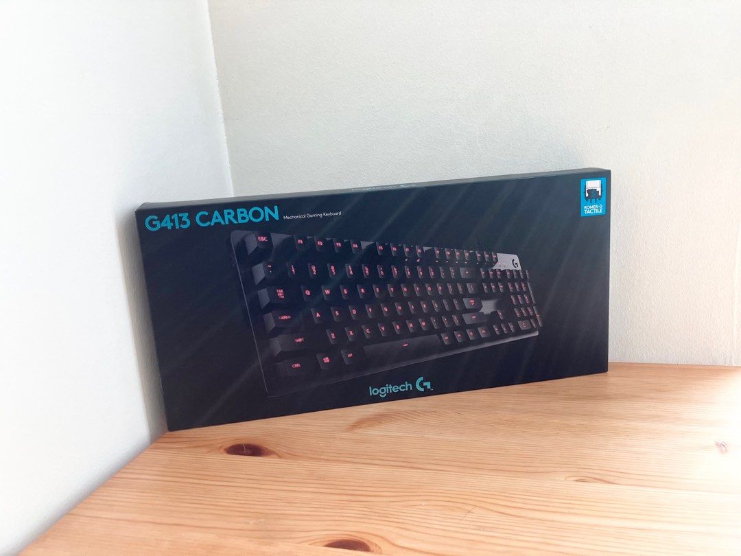 BNIB Logitech G413 Carbon Keyboard, Computers & Tech, Parts ...