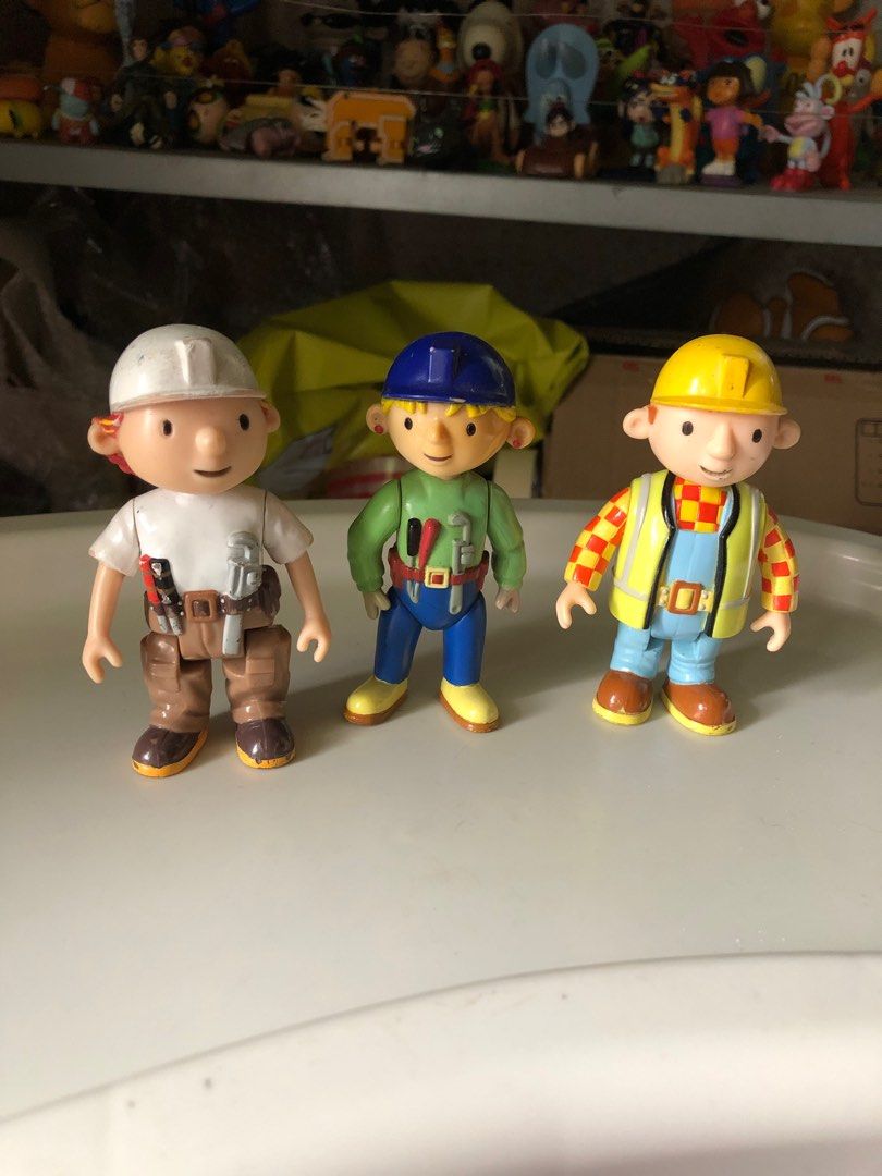 Bob the builder figures, Hobbies & Toys, Toys & Games on Carousell