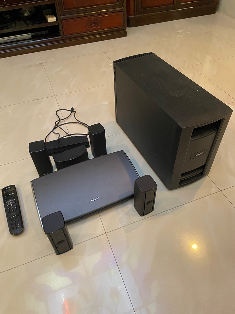 Bose av35 home theatre, Audio, Soundbars, Speakers & Amplifiers on Carousell