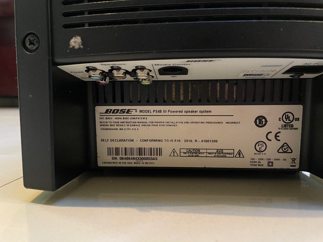 Bose av35 home theatre, Audio, Soundbars, Speakers & Amplifiers on ...