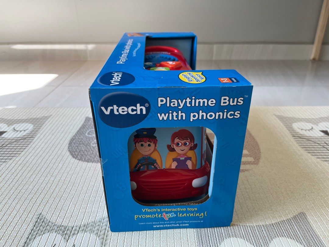 BRAND NEW - Vtech Playtime Bus with Phonics, Babies & Kids, Infant ...