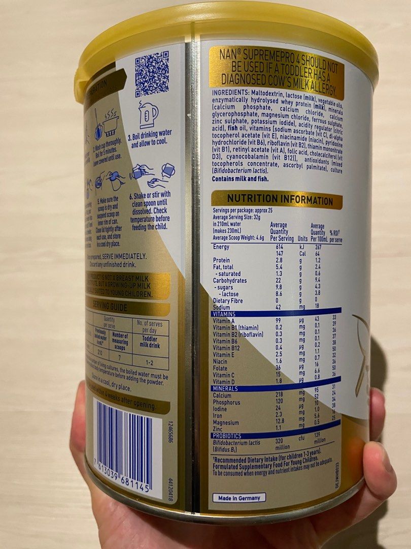 [Brand New] Nestle Nan SupremePro 4, Babies & Kids, Nursing & Feeding ...