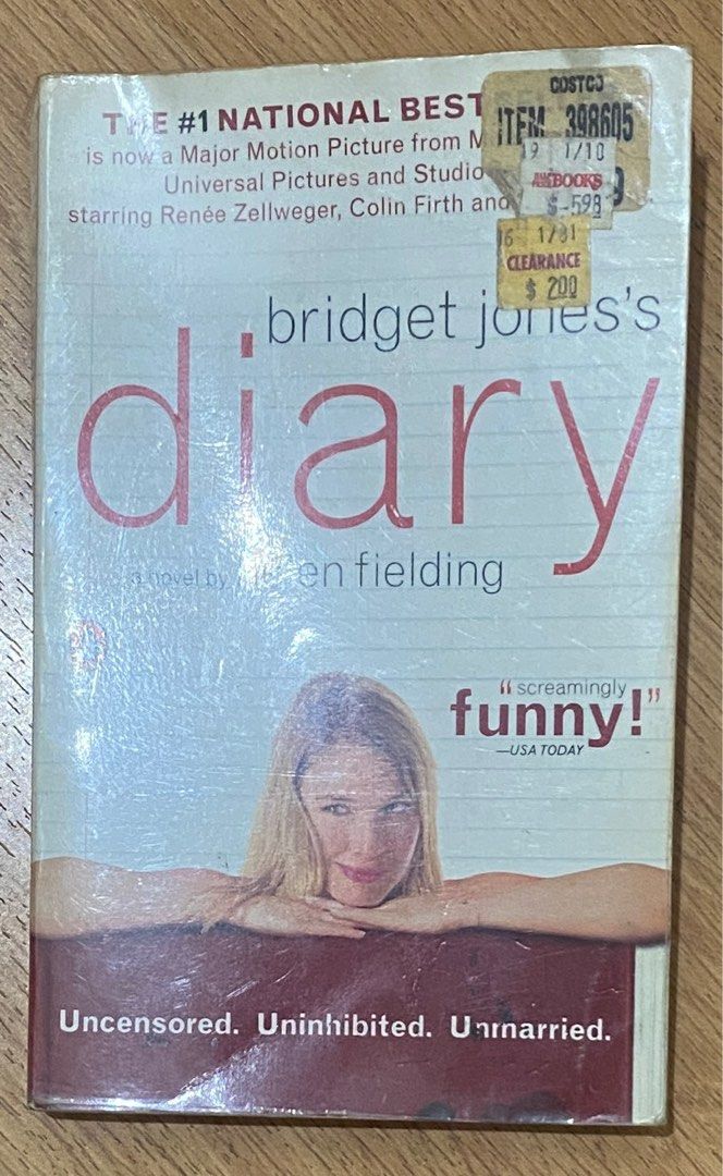 Bridget Jones's Diary by Helen Fielding, Hobbies & Toys, Books ...