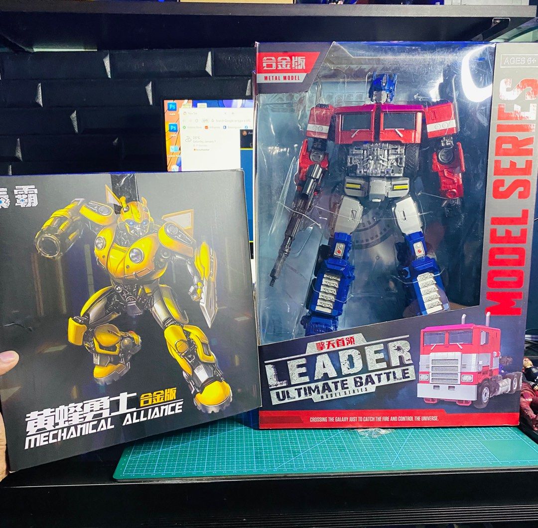 Bumble Bee & Optimus Prime Transformers, Hobbies & Toys, Toys & Games ...