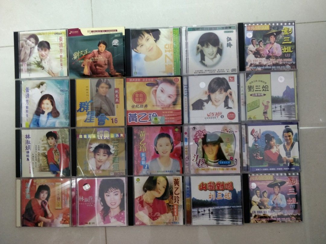 Bundle Clearance Sale for Oldies CD/VCD/DVDs (Wakin Chau 周华健, Fann Wong 范文芳, Wilber Pan 潘玮柏 ...