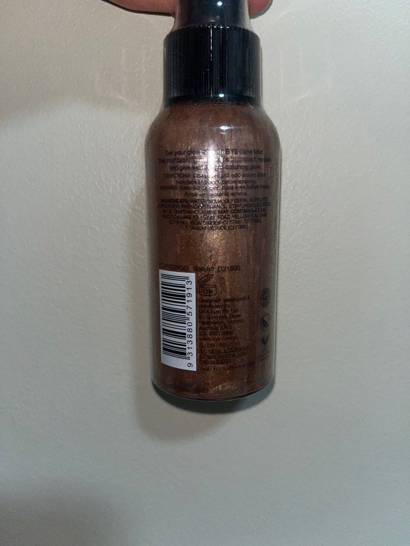 BYS GLOW MIST (setting spray), Beauty & Personal Care, Face, Makeup on ...