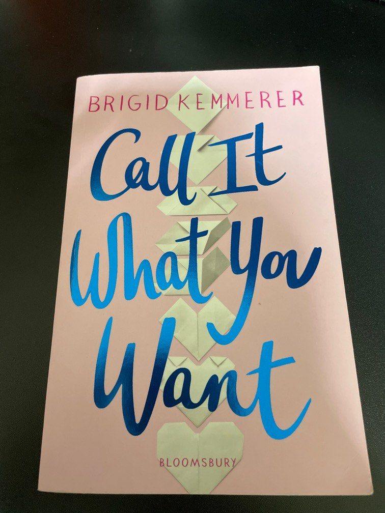 Storybook - Call It What You Want - by Brigid Kemmerer, Hobbies & Toys ...
