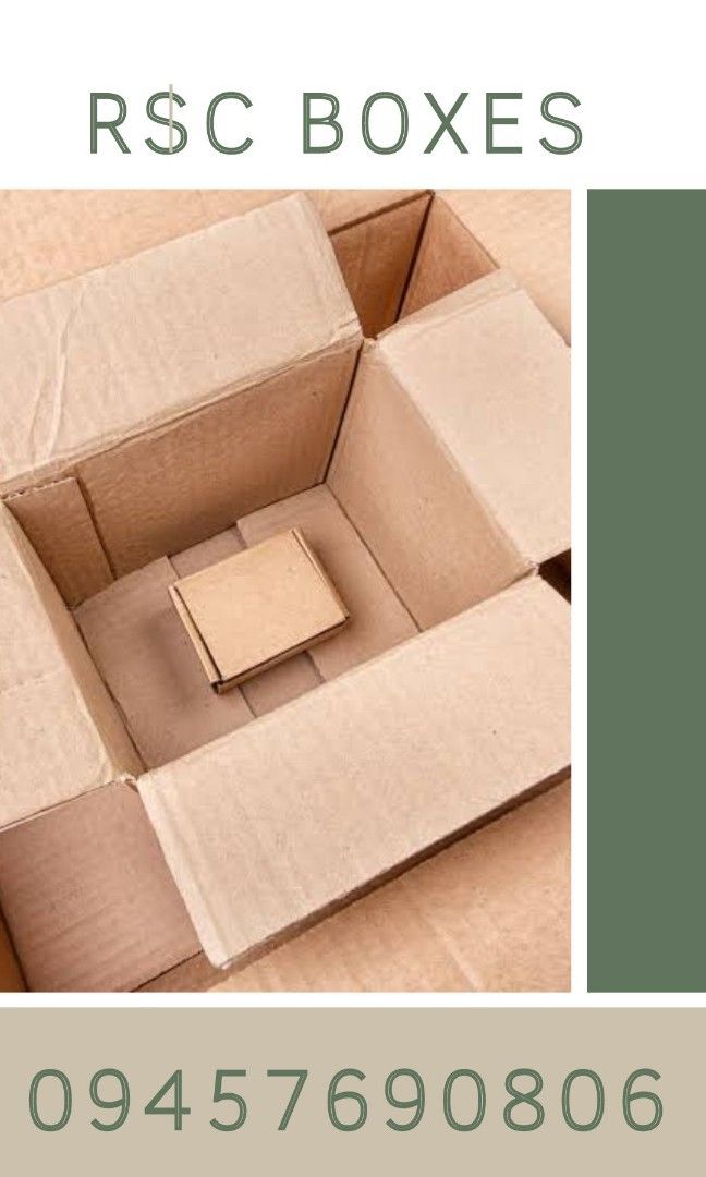 Carton box, Furniture & Home Living, Home Improvement & Organization ...